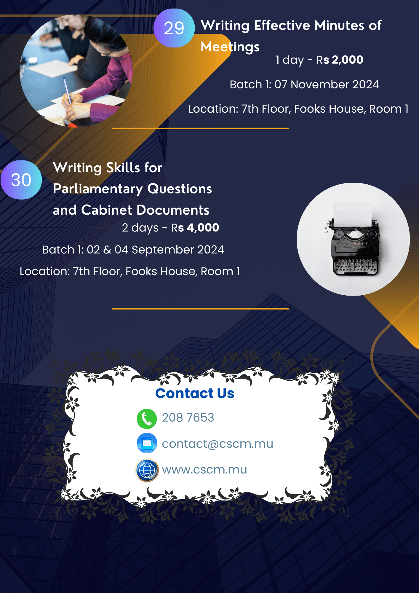 Competency-Based Training Courses Calendar - Civil Service College ...