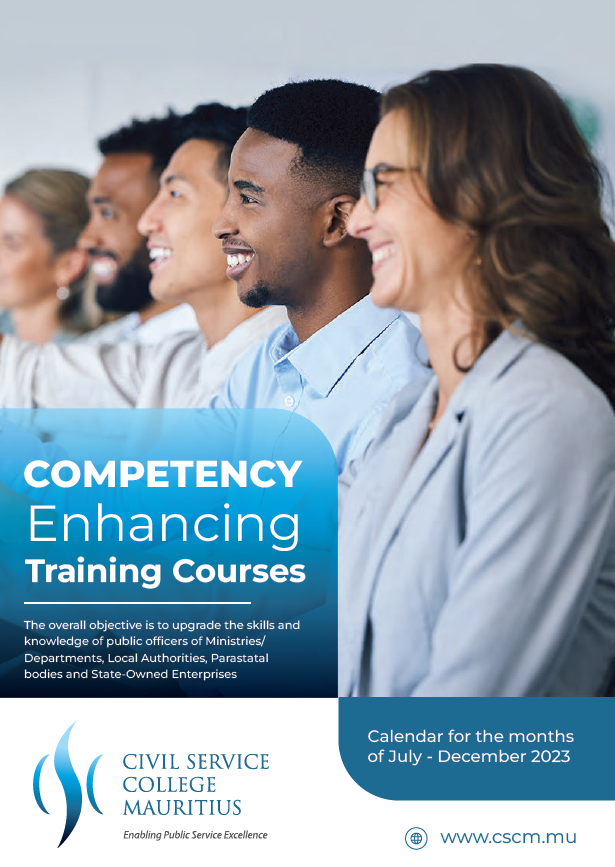 Competency-Based Training Courses Calendar - Civil Service College ...