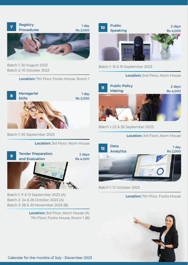 Competency-Based Training Courses Calendar - Civil Service College ...